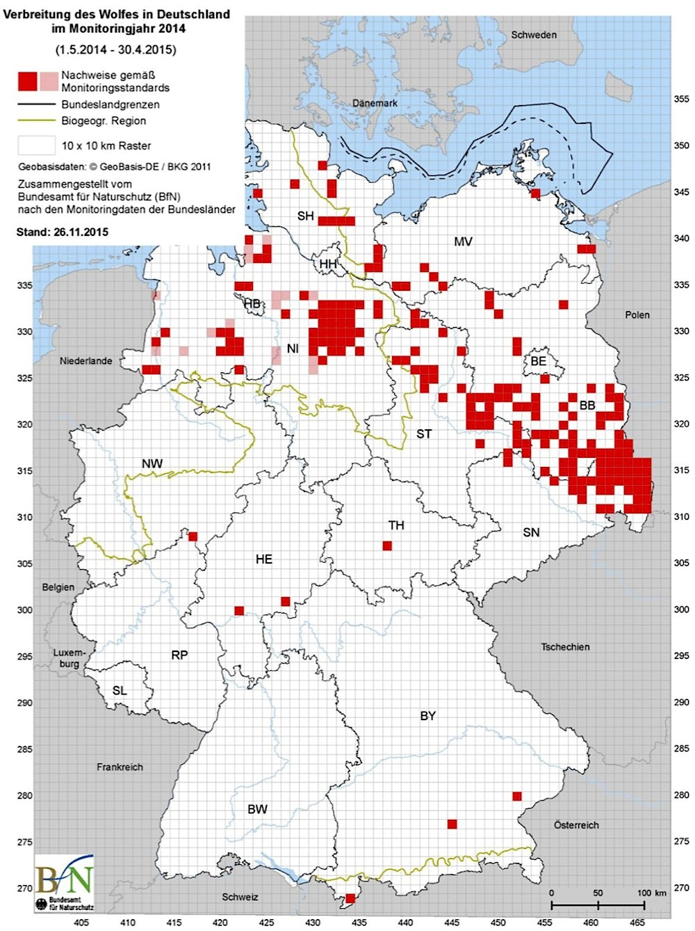 Hvor mange ulve er der i Danmark? 40, 20, 6 eller 4 ...?